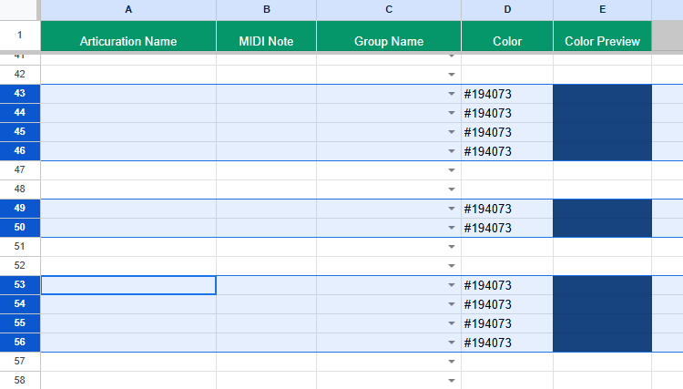 Key Switch Sheet Online Manual